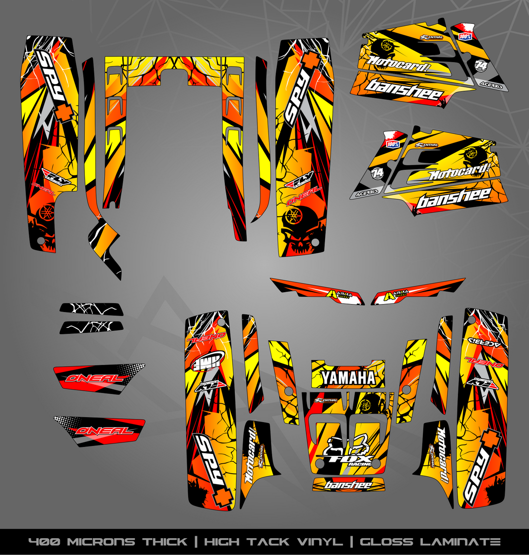 Yamaha Banshee 350 – STICKER KITS SOUTH AFRICA