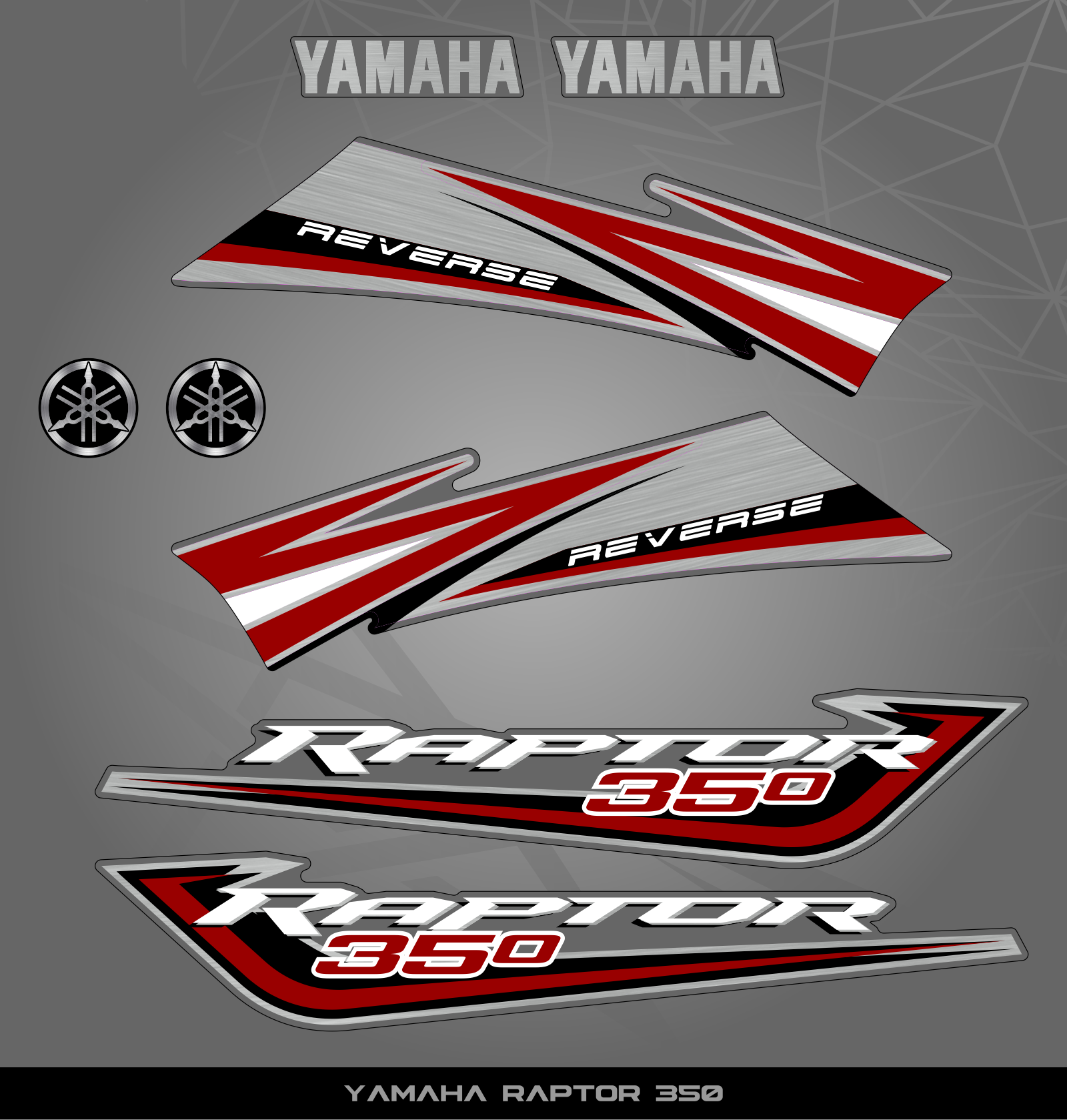 Partial Sticker Kit for Yamaha Raptor 350 – STICKER KITS SOUTH AFRICA